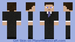 Business man Minecraft Skin