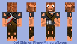 Hobo Warrior Minecraft Skin