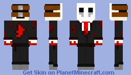Horror Mask Guy Minecraft Skin