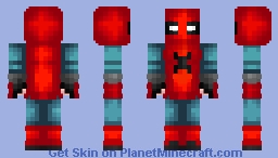 Homemade spider man Minecraft Skin