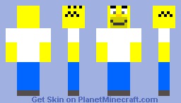 homer simpson Minecraft Skin