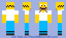 The Simpsons - Homer Simpson Minecraft Skin