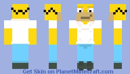 Homer Simpson Minecraft Skin