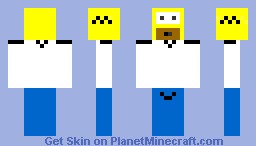 Homer Simpson Minecraft Skin