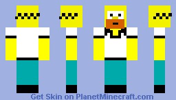 Homer Simpson Minecraft Skin