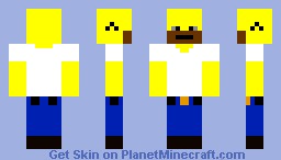 Homer Simpson Minecraft Skin
