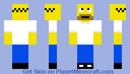 Homer Simpson Minecraft Skin