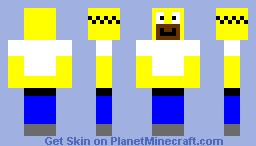 homer simpson Minecraft Skin