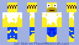 homer survival Minecraft Skin