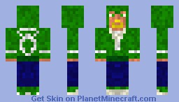 Green Hood Minecraft Skin
