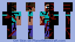 Horror Steve Minecraft Skin