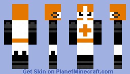 Fire Knight-Castle Crashers Minecraft Skin
