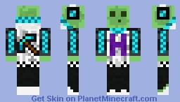 DJ Slime Minecraft Skin