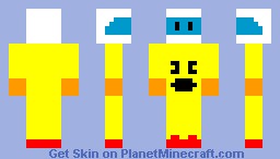 Dig Dug [PacMan Costume Version] Minecraft Skin
