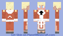 Ragnarok Online High Priestess with Bell Ribbon Minecraft Skin