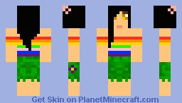 hulaskirt Minecraft Skin