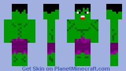 hulk Minecraft Skin