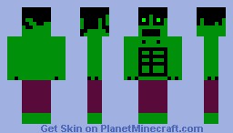 hulk Minecraft Skin