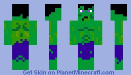 hulk ;) Minecraft Skin