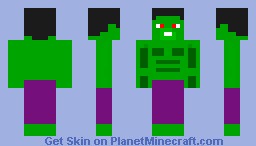 Hulk Minecraft Skin