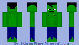 Marvel Hero: Hulk Minecraft Skin