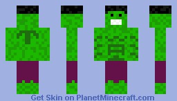 Hulk Minecraft Skin