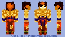 Fssj Son Goku Minecraft Skin