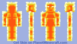Human Torch | The Avengers: Earth's Mightiest Heroes Minecraft Skin