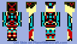 laser suit Minecraft Skin