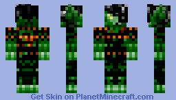 Lizard-Man Minecraft Skin