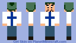 Humon Finland Minecraft Skin