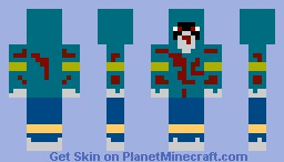 Hunter from L4D2 Minecraft Skin