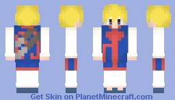 (Weakly Skins Pack 3)Hunter X Hunter:Kurapika Minecraft Skin