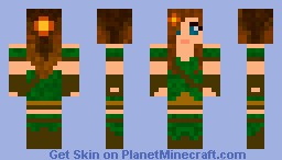 huntress Minecraft Skin