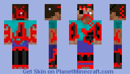 mortally wounded steve Minecraft Skin