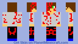 injured =~P Minecraft Skin