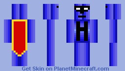 Hydrogen Man Minecraft Skin