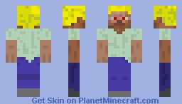 Hyper Steve Minecraft Skin