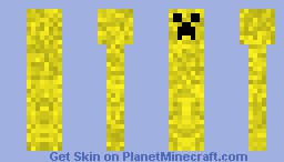 Yellow Creeper [Raiz] Minecraft Skin
