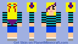 friendly girl Minecraft Skin
