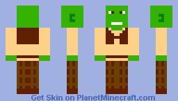 Shrek Minecraft Skin