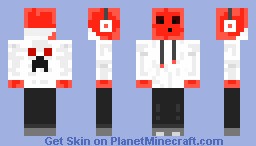 Red Slime skin Minecraft Skin