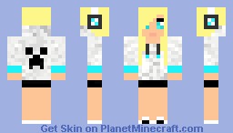 rock girl Minecraft Skin
