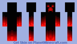 Cool Creeper Minecraft Skin