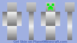 Robot Creeper Minecraft Skin