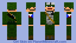 Czech Sniper Minecraft Skin