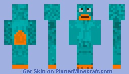 Perry The Platypus (Phineas and Ferb) Minecraft Skin