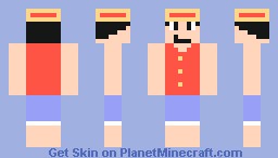 Luffy (One-Piece) Minecraft Skin