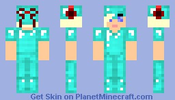 Fighting Girl Minecraft Skin