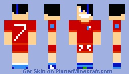 Chile Soccer player Minecraft Skin